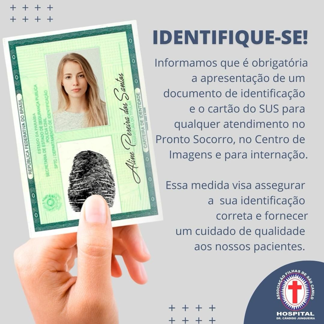 A apresentação do documento de identificação e do Cartão do SUS ...